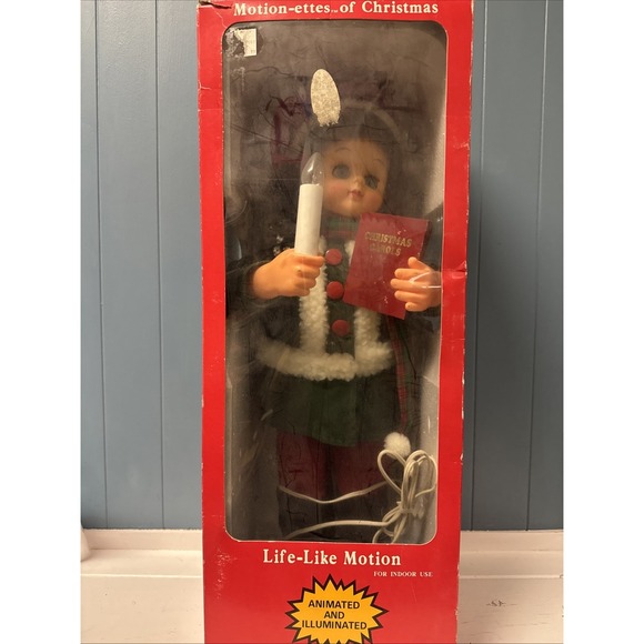 Telco Creations | Holiday | Vtg 986 Telco Creations Motionettes Of ...